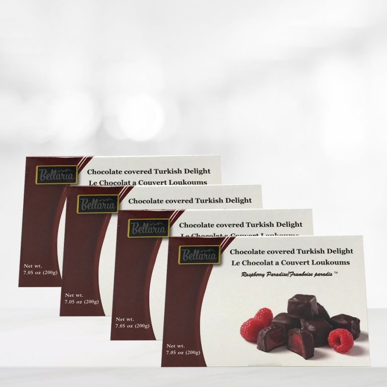 Chocolate Covered Raspberry Turkish Delight 200G 4 Boxes - Bayco ...